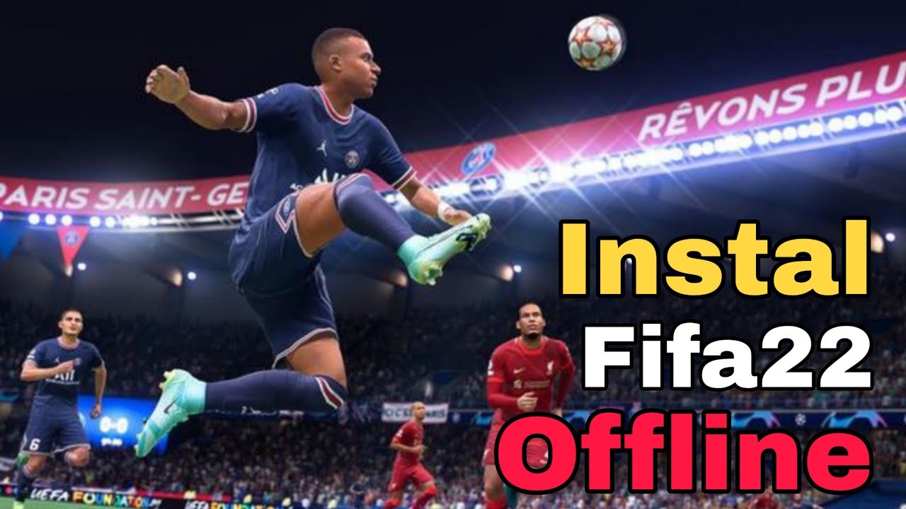 tutorial instal game fifa 2022 android mod offline - YouTube