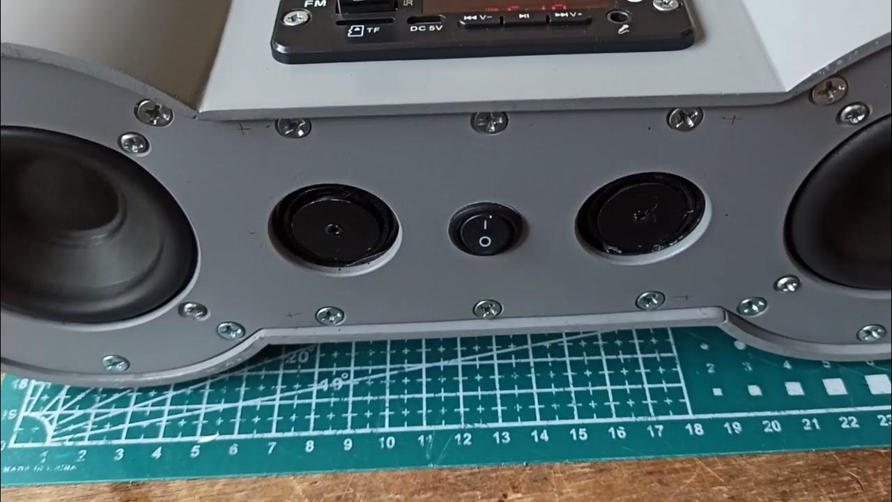 DIY Bluetooth Boom Box from PVC Pipe, Harman Kardon Speakers - YouTube