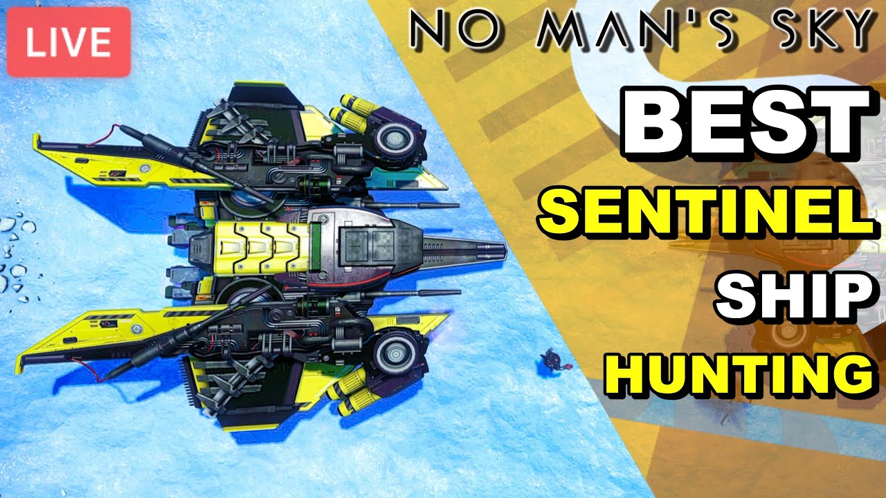 🔴The Best Sentinel Ship Hunting In No Man's Sky ADRIFT - YouTube