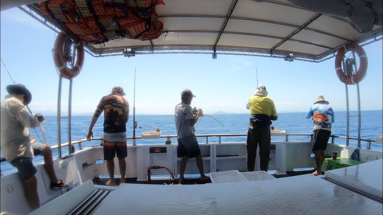 LUXURY charter boat fishing on the Great Barrier Reef | ep 9 - YouTube