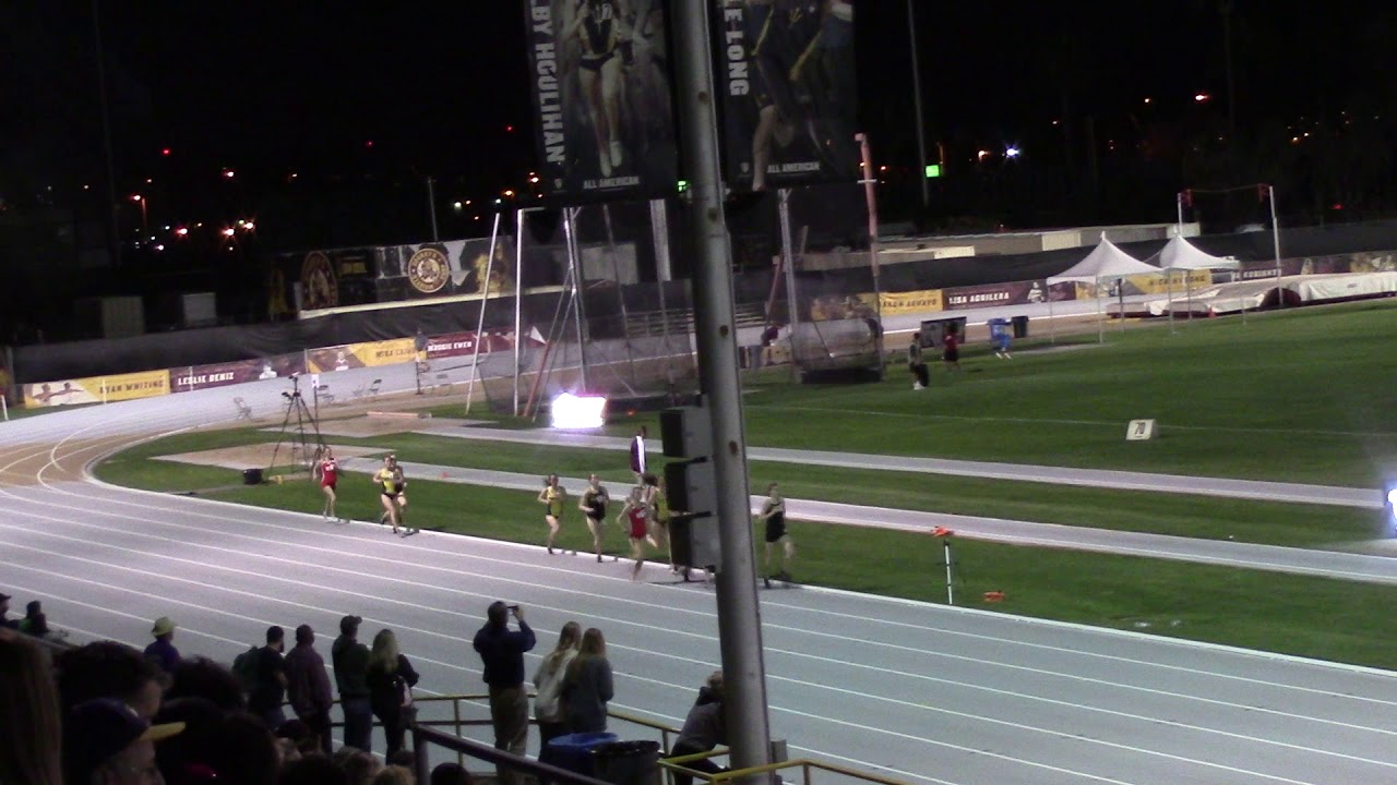 Iowa Track & Field at Baldy Castillo womens 1500 Grace McCabe, Megan ...