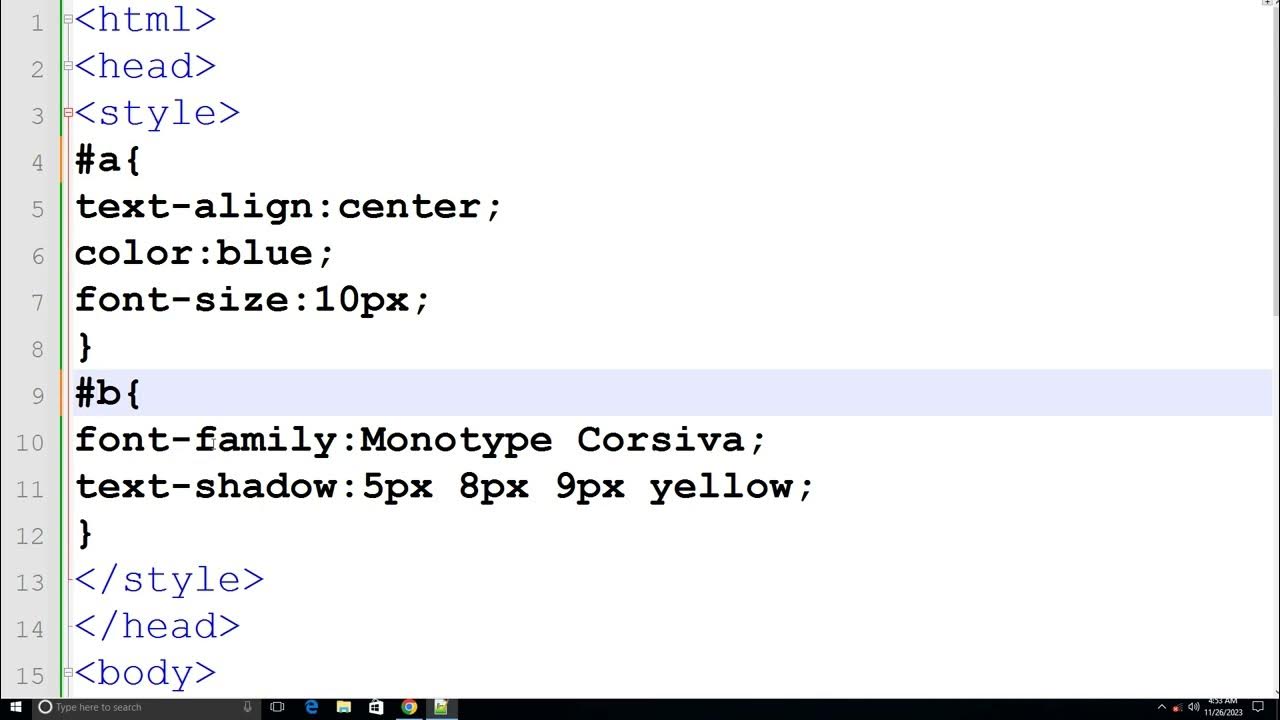 Css Id And Class Selector Diff Css Csscoding Cssinhindi Webdesign Htmltutorial