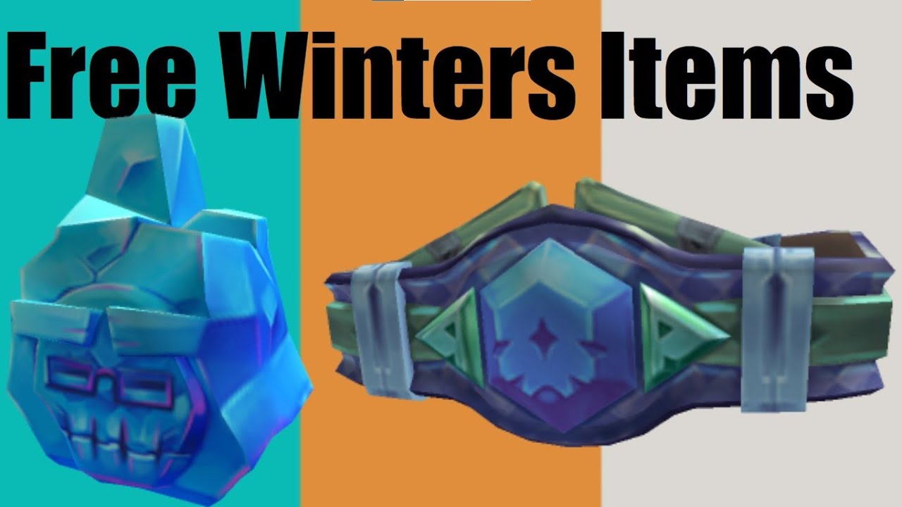 LEAKED FREE ITEMS!? ICE BRAIN AND RUMBLEBELT ITEMS! NEW ROLIDAY 2021 ...