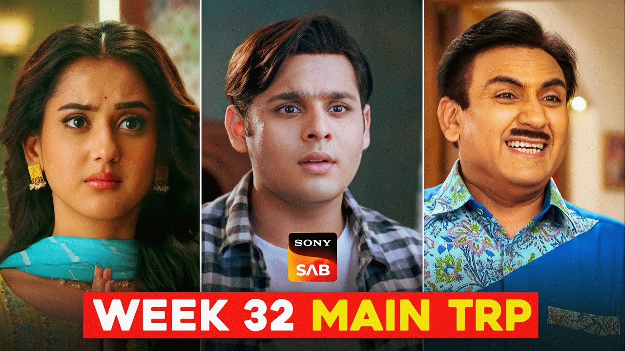 Sony Sab - Week 32 Main TRP | Baalveer 3 | Tmkoc | Vanshaj | Telly Wave ...