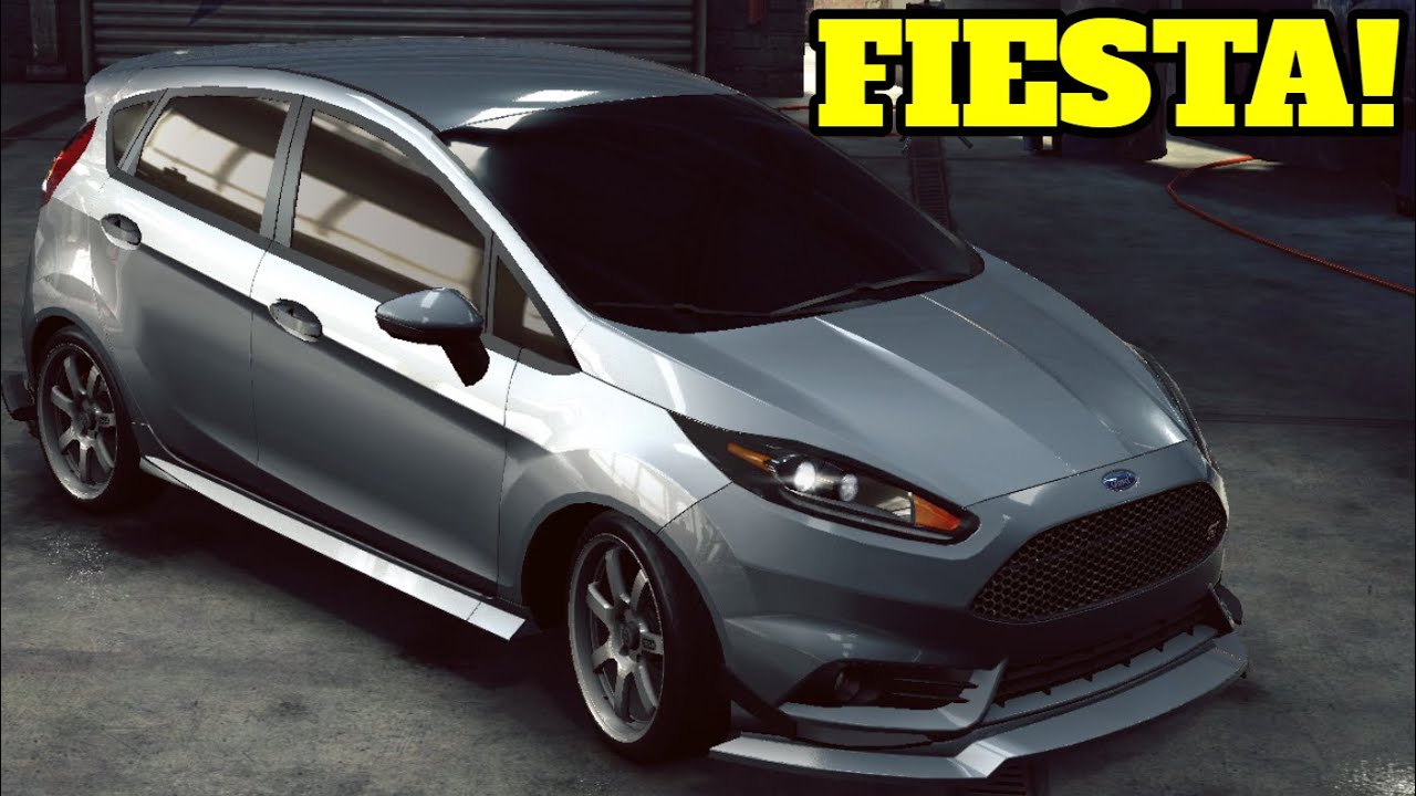 ford fiesta in a race - YouTube