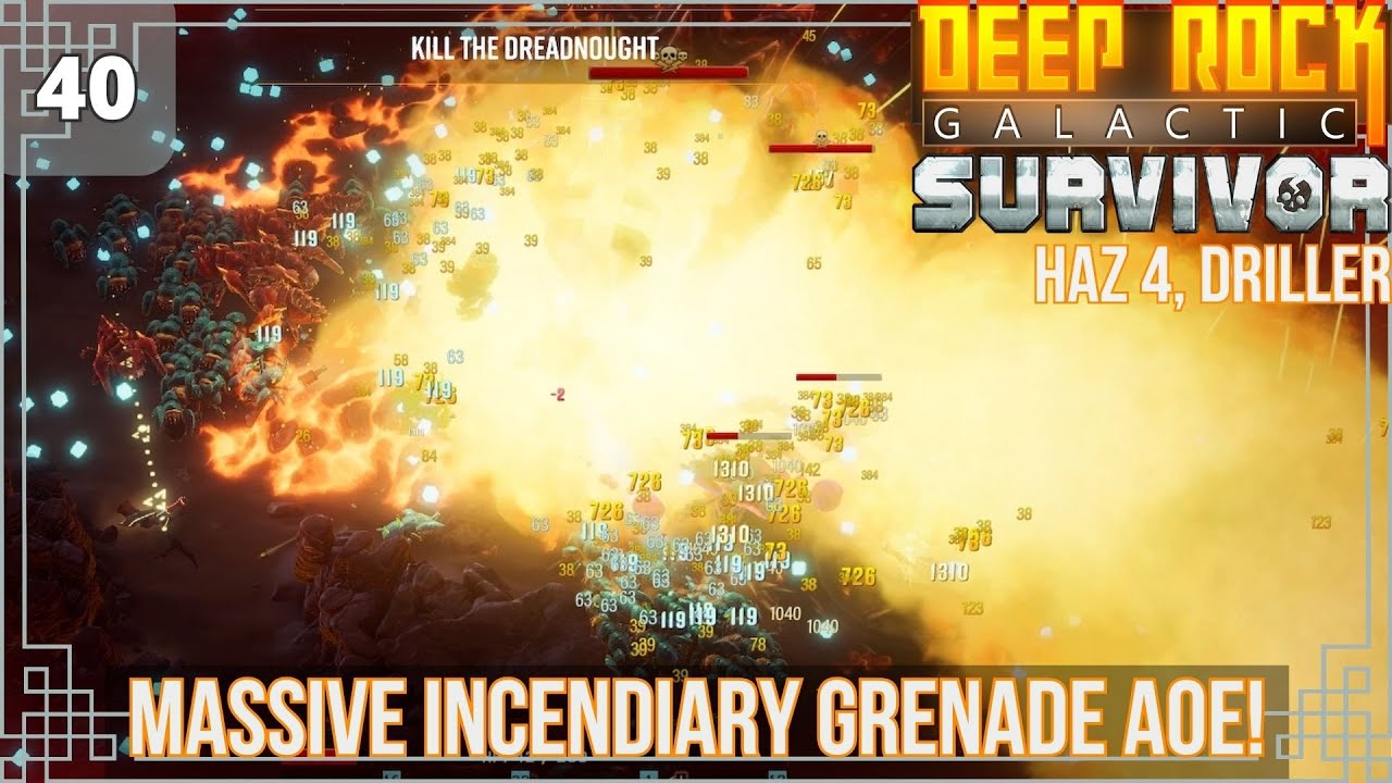 DRG : Survivor : Ep 40 | Massive Incendiary Grenade AOE, Need To Try ...