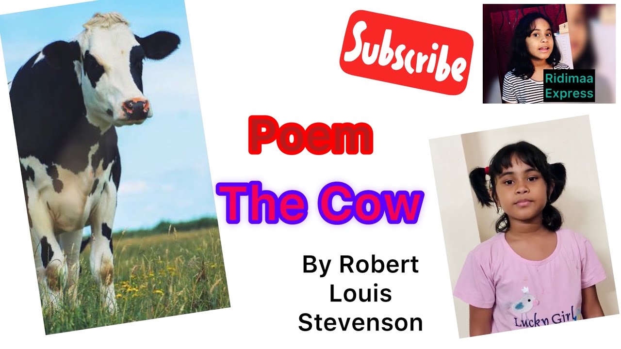 The Cow | Robert Louis Stevenson | Selected English Poem - YouTube
