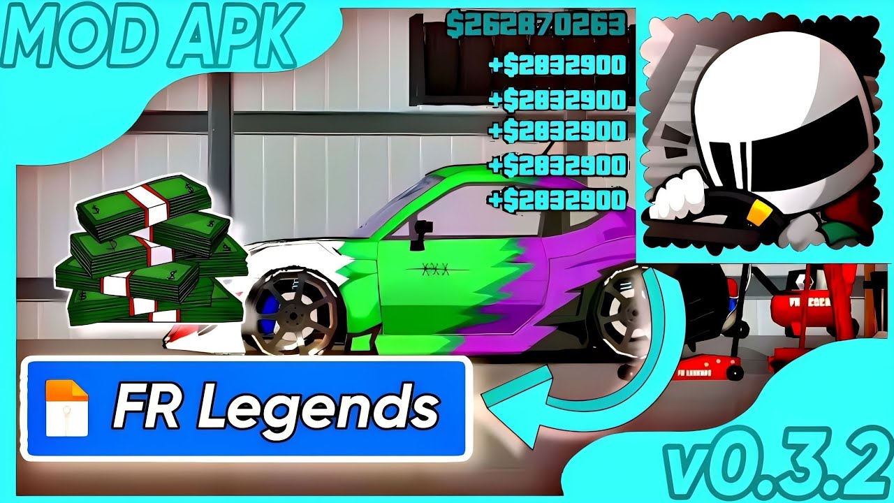 🎮MOD APK, FR Legends Dinheiro Infinito [v0.3.2, ATUALIZADO, CARROS,MODS,TUDO LIBERADO] - YouTube
