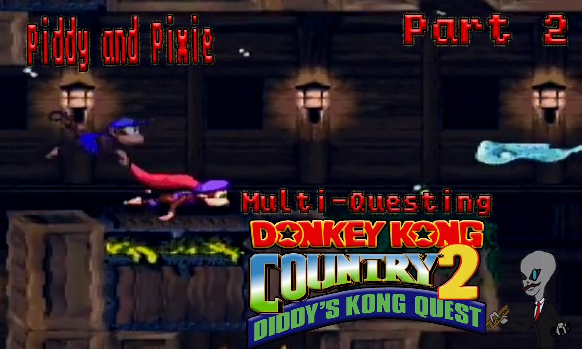 Piddy And Pixie - Multi-Questing: Donkey Kong Country 2: Diddy's Kong ...