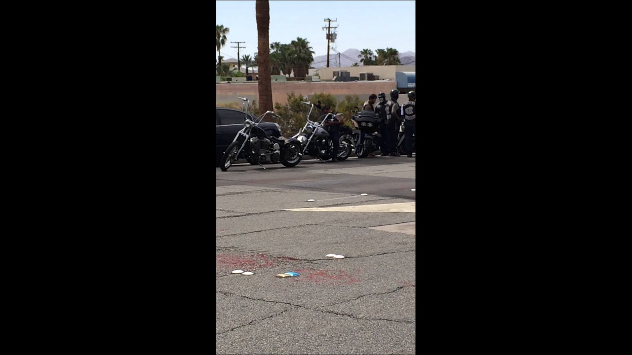 Biker gang meeting -1 - YouTube