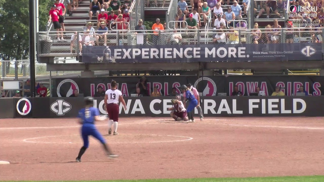 2021 IGHSAU State Softball 2A Semifinal: North Linn vs Central Springs ...