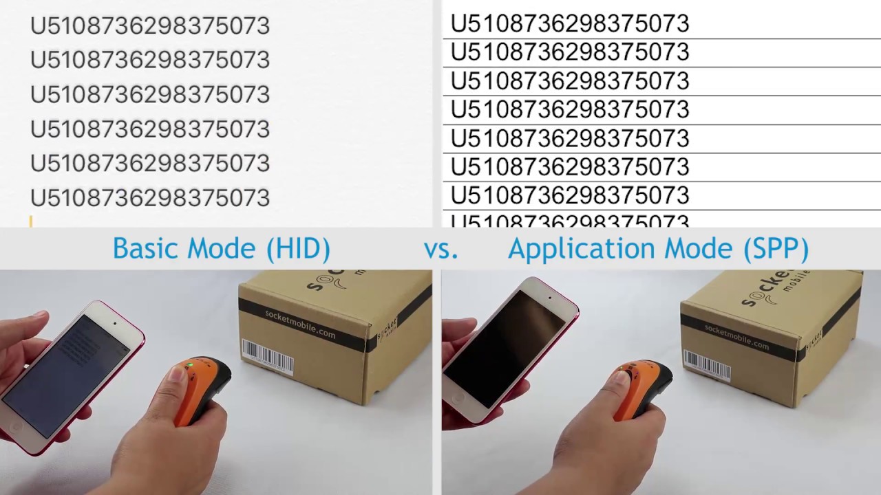 Comparing Scan Speed Between Basic Mode and Application Mode - YouTube