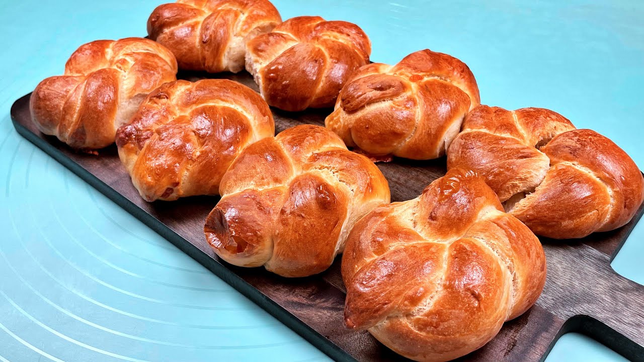 EASY Bread Pastry Recipe That AMAZED Everyone with its shape and taste ...
