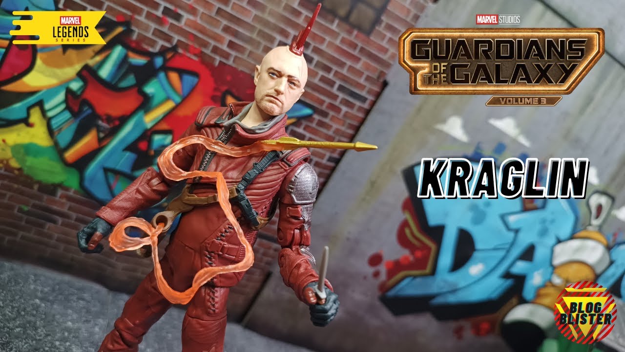 Marvel Legends Kraglin Cosmo BAF Guardianes de la Galaxia Vol 3 ...