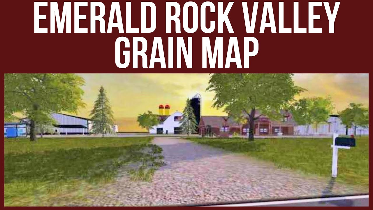 Farming Simulator 17 - First Look & Map Tour – EMERALD ROCK VALLEY ...