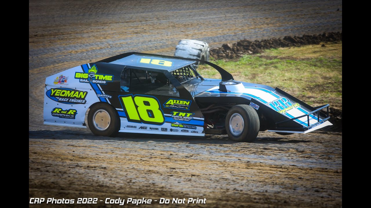 JC Morton USRA BMod feature at Springfield Raceway 4/16/2022 - YouTube
