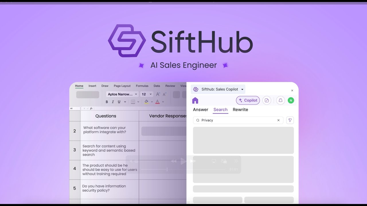 Introducing SiftHub, Your Ultimate AI Sales Engineer - YouTube