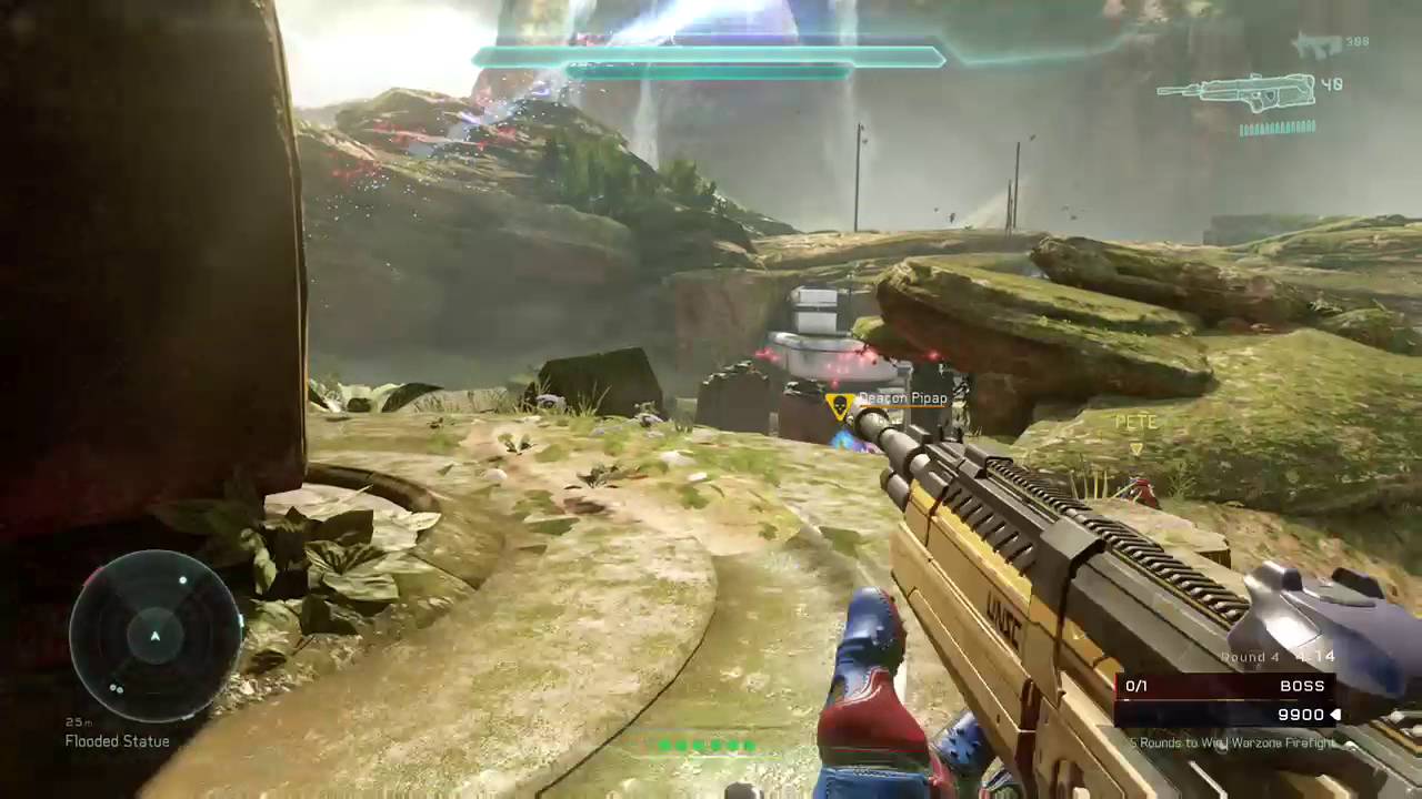 Halo 5: Deacon Pipap boss - YouTube