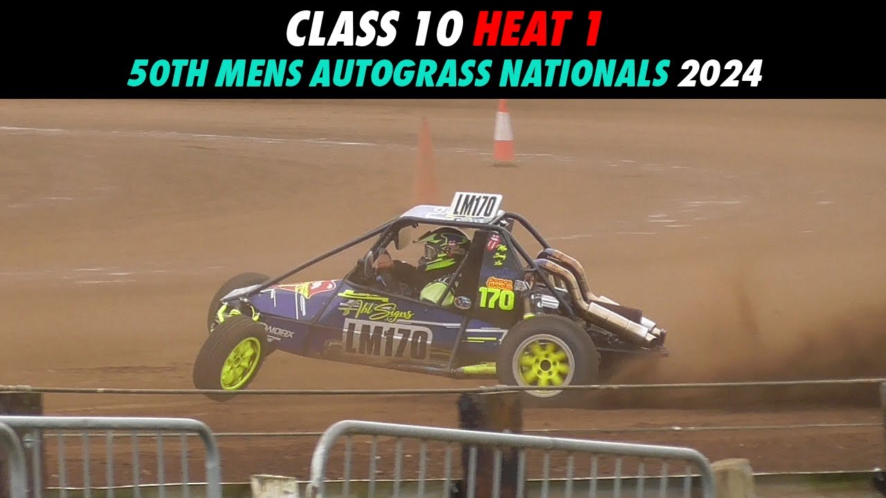 2024 Mens National Autograss Championships, Class 10 Heat 1 (ALL RACES ...