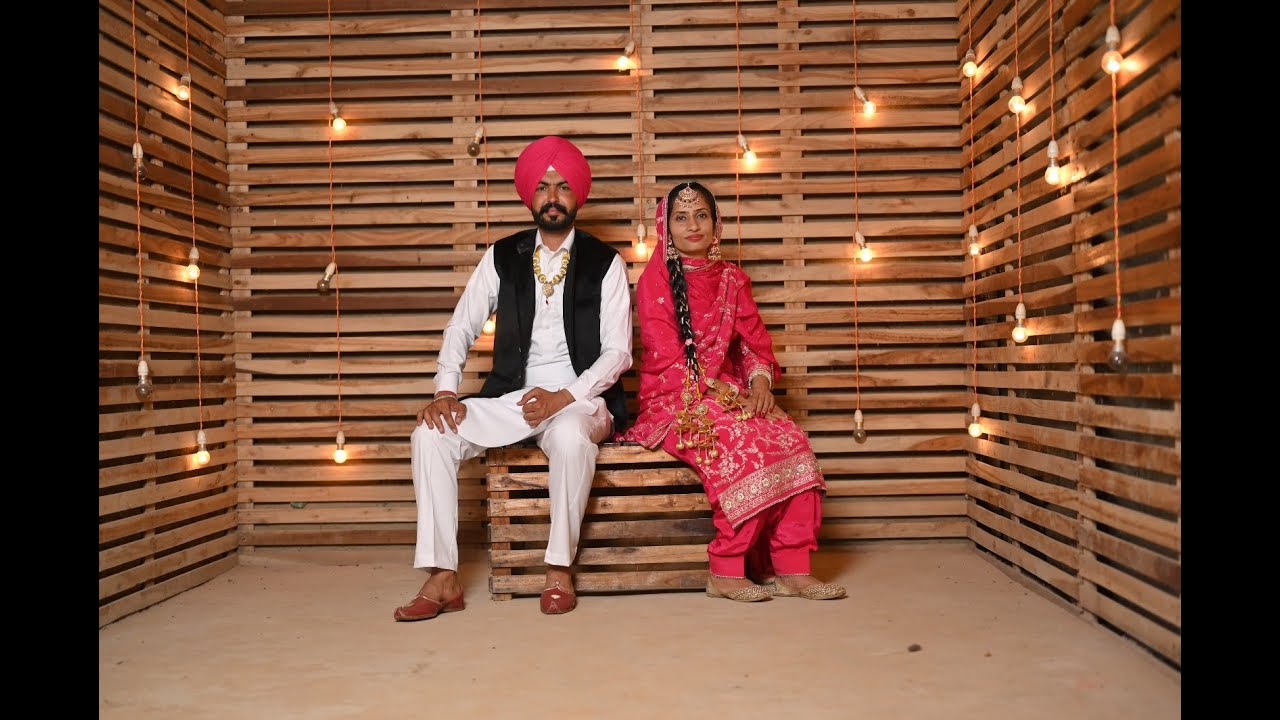 Live Marriage | Part 1 | Harminder Singh Dhaliwal weds Arshdeep Kaur | Chamkaur Stu | M ...