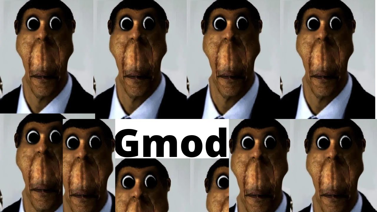 Getting chased by tons of Obunga in gmod - YouTube