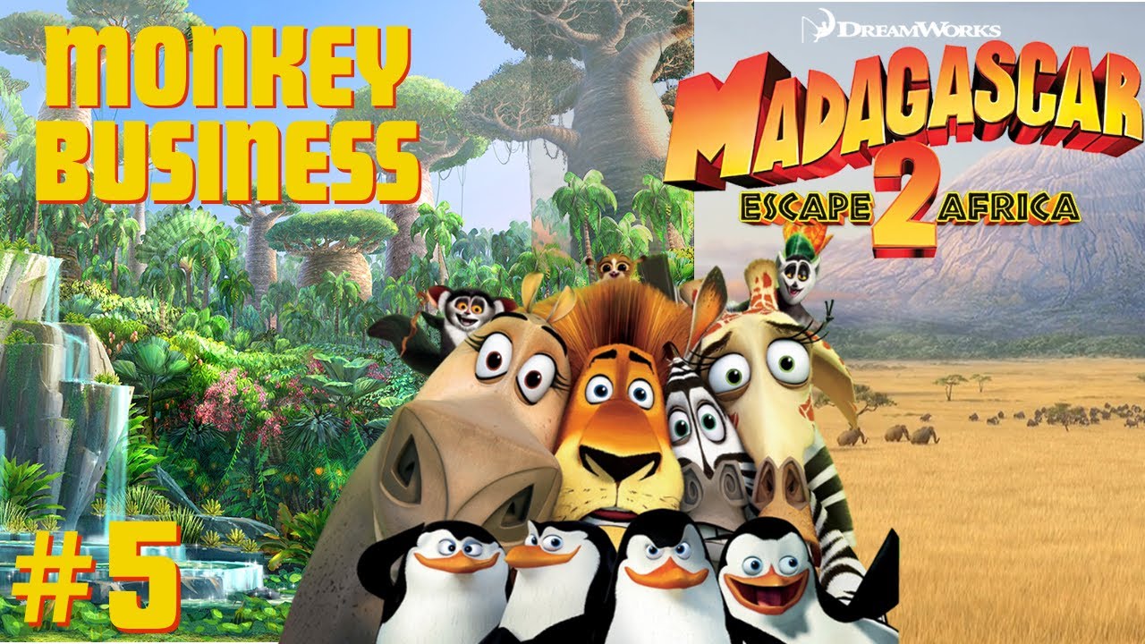 Madagascar Escape 2 Africa Part 5 Monkey Business - YouTube