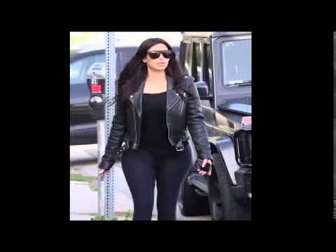 Kim Kardashian West Shows Cleavage,