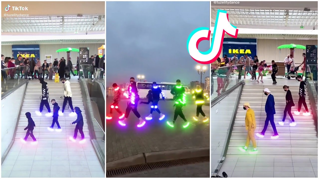 Tuzelity Shuffle 😎⭐️ Neon Mode 😱💥 Tuzelity Dance Compilation #12 - YouTube