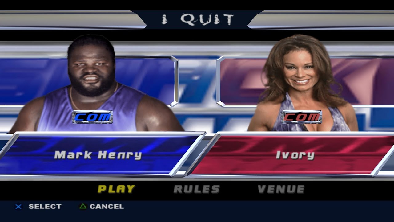 Mark Henry Vs Ivory || I Quit Match 2025 || WWE SmackDown! Shut Your ...
