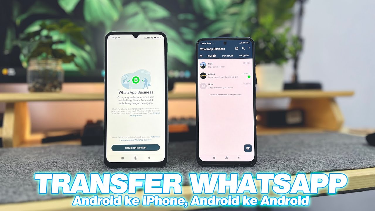 Cara Transfer Chat Whatsapp HP Lama ke HP Baru | Android Ke iPhone ...