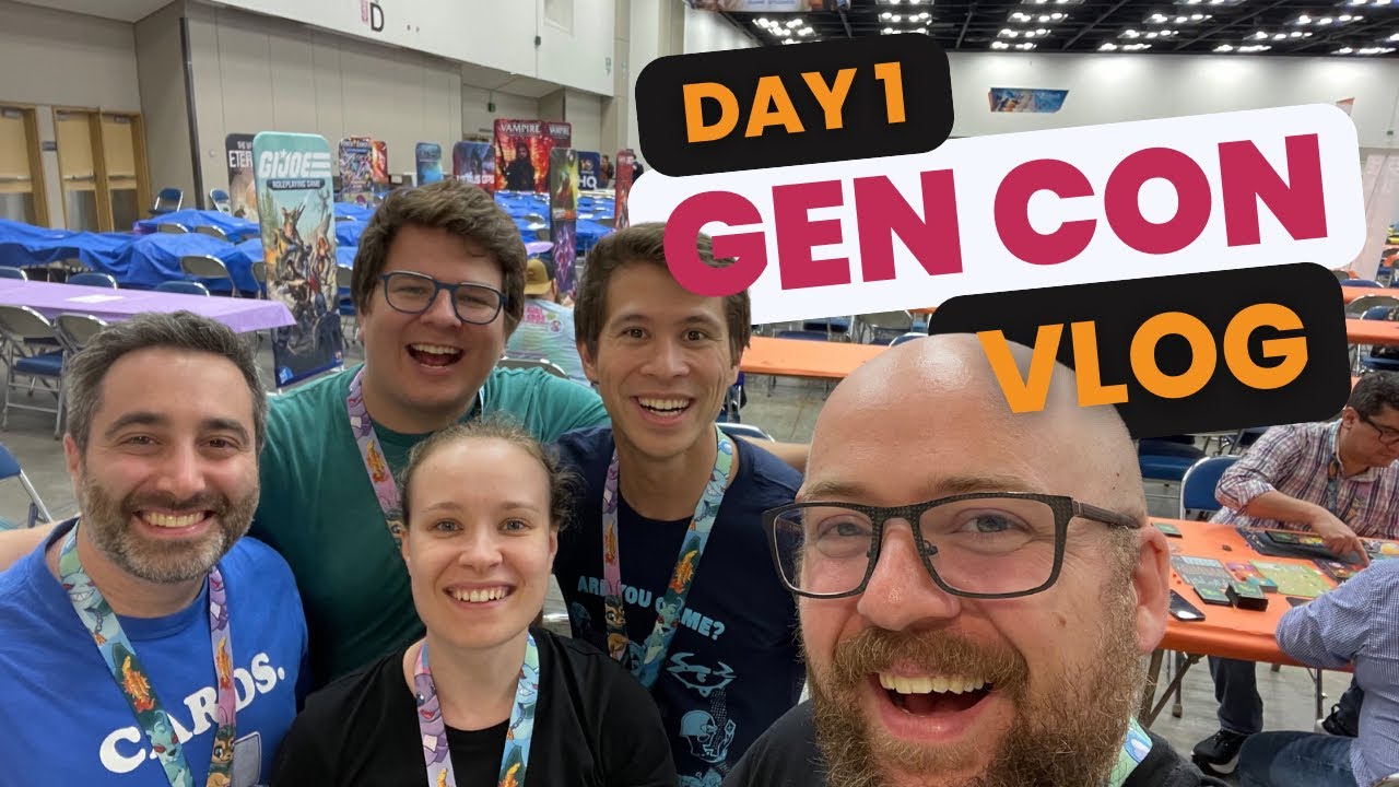 Gen Con 2024 Vlog - Day 1 - YouTube
