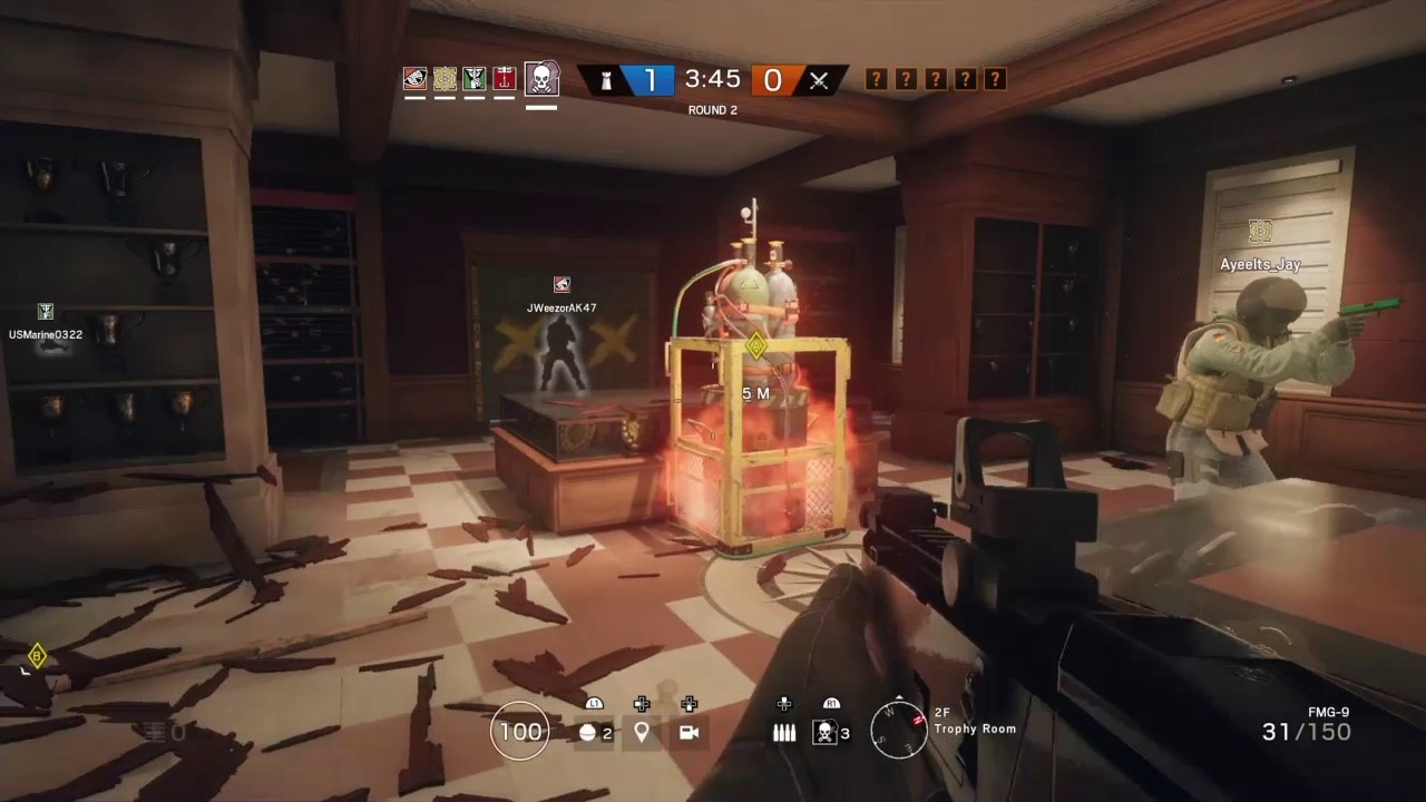 Rainbow six siege gameplay - YouTube