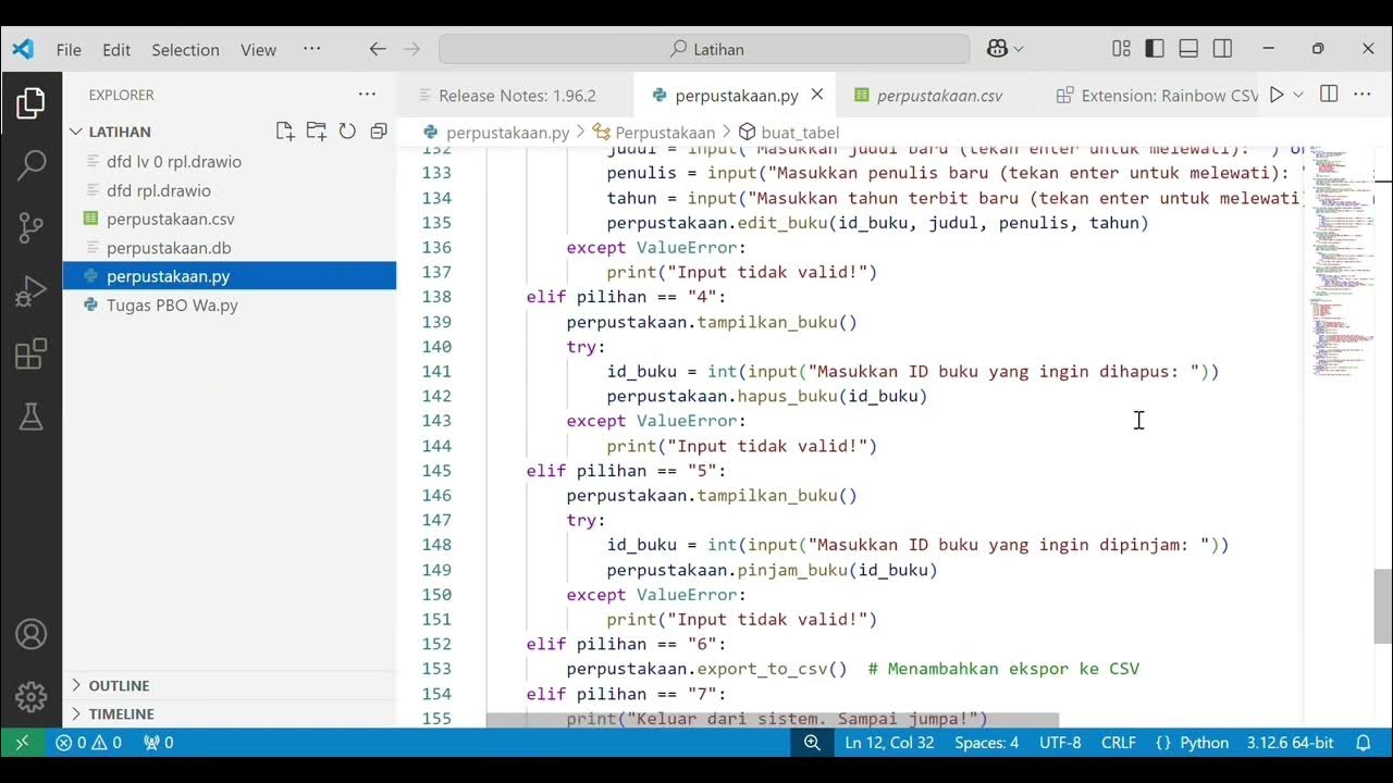 TUGAS UAS PBO - YouTube