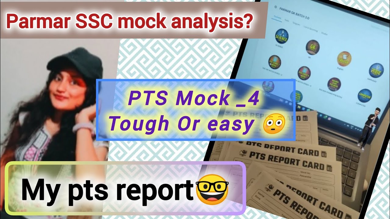 Parmar ssc PTS test report.. Analysis with me 5_6 April mock test #ssc ...