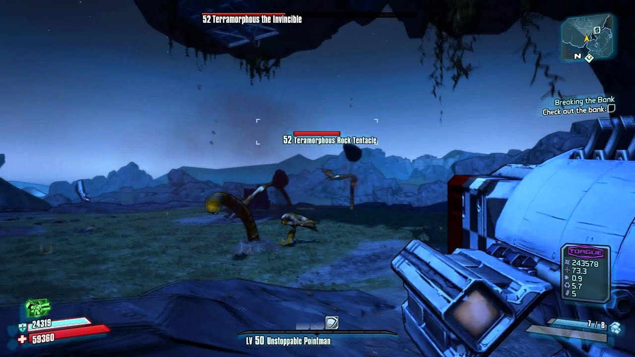 Borderlands 2: How to solo Terramorphous Legitimately - YouTube