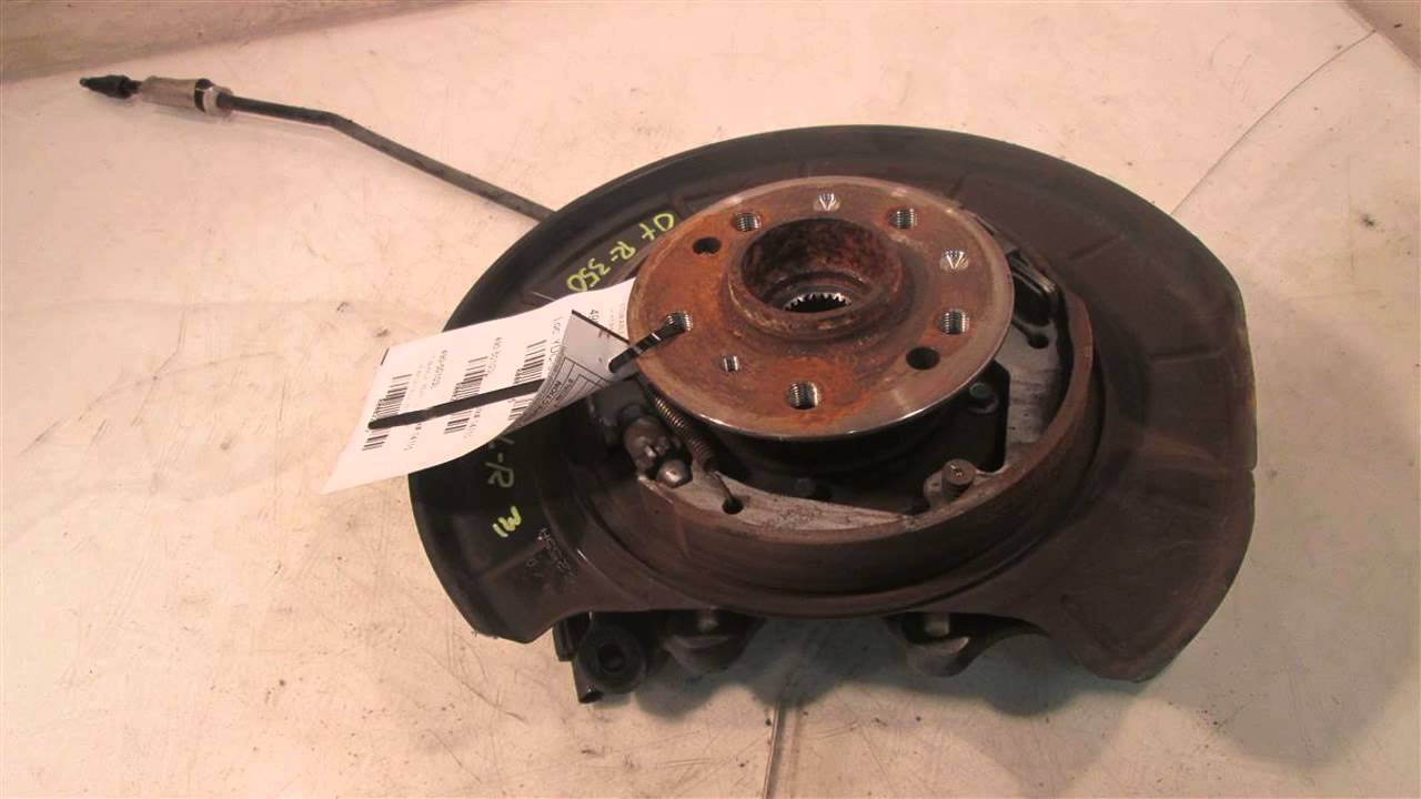2007 Mercedes R350 axle stub LH REAR SPINDLE 251TYPE - mbiparts.com ...
