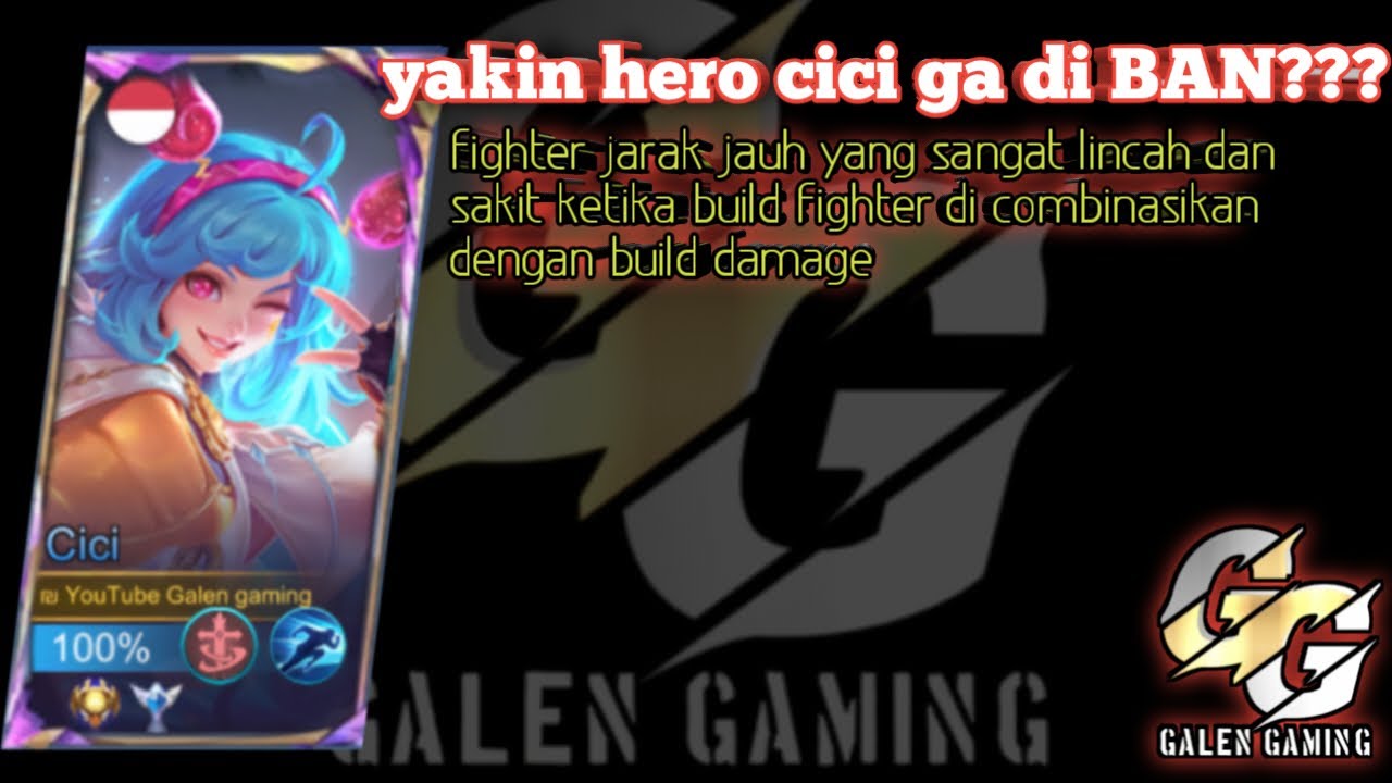 Gameplay cici EXP lane|MLBB Mobile Legends: Bang Bang - YouTube