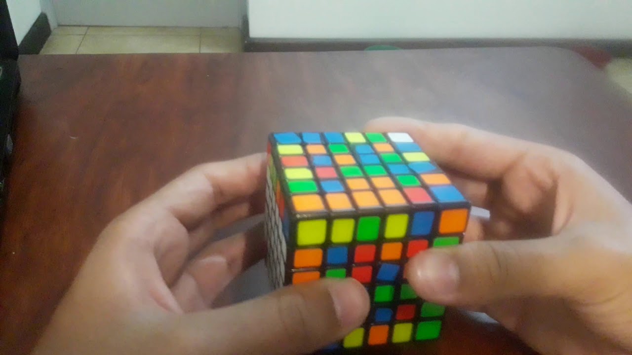 Example solve de Yau en 6x6. Aristas de la cruz y centros - YouTube
