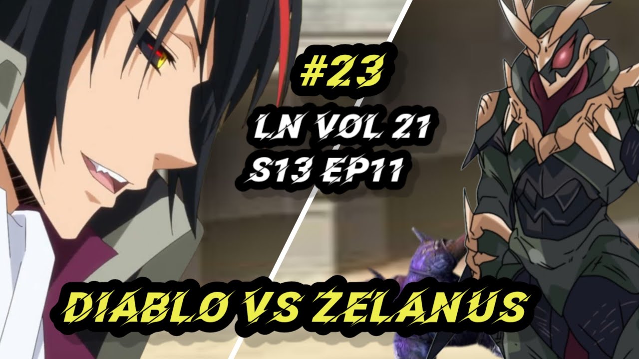 Diablo Vs Zelanus , Labirin Tempest Jadi Neraka Dunia | Ln Tensura Vol ...