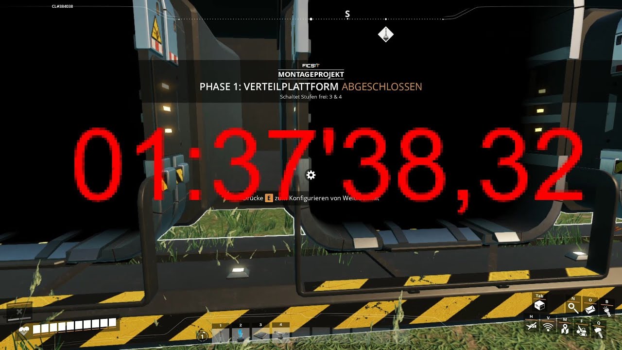 Yadgar zockt: Satisfactory 1.0-Speedrun, Etappe 2 (bis zum Abschluss von Phase 1), 3. Versuch ...