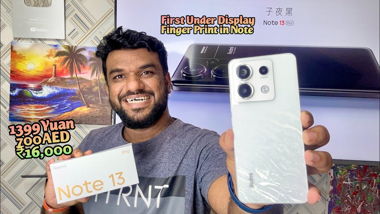 Redmi Note 13 Pro Unboxing. Finally Redmi Note Get Under Display ...
