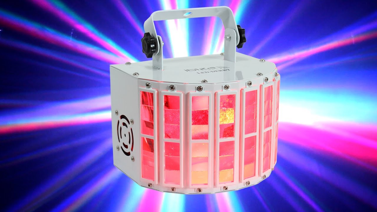 Ibiza LED-DERBY LED Disco Light - YouTube