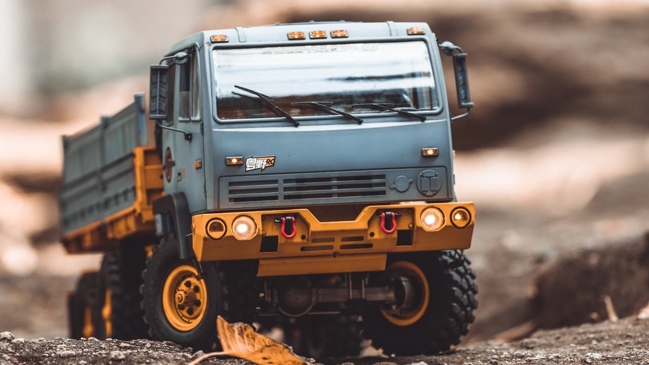 CROSS RC FC6 | 6X6 Rc Truck | T-005 3 Axle Articulated Trailer | Rc ...