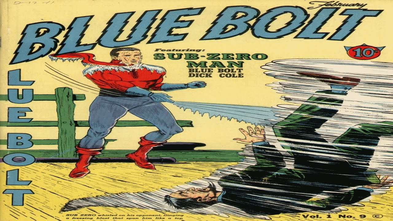 Blue Bolt No 9 Comic Book Movie - YouTube