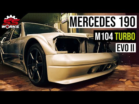 M104 HEM DE TURBOLU (MERCEDES 190 EVO 2) SSWORKS