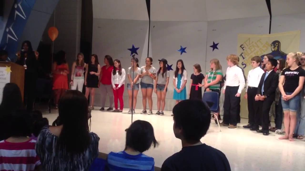 Talent Show 2013 Morgan Fitzgerald Middle school - YouTube