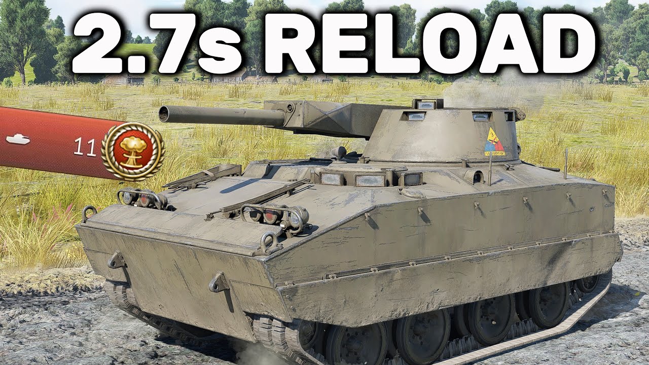T114 with a 106mm NUKE Cannon! - YouTube