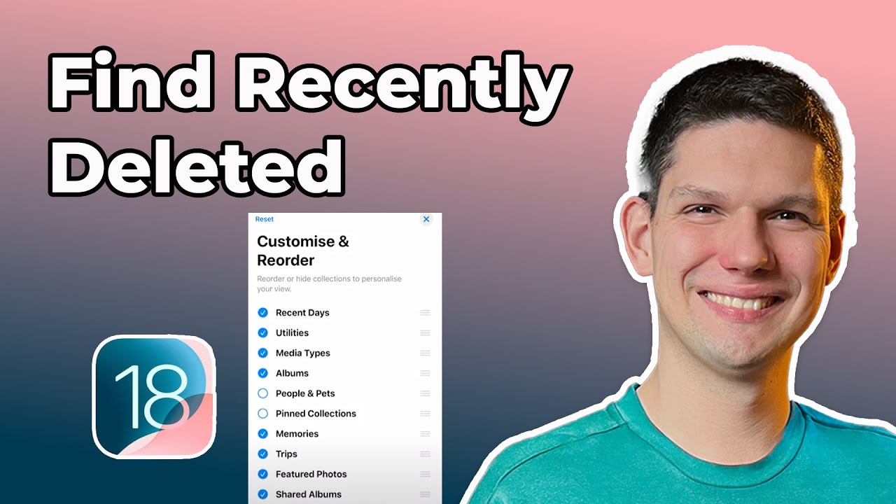 How To Find Recently Deleted On iOS 18 - YouTube
