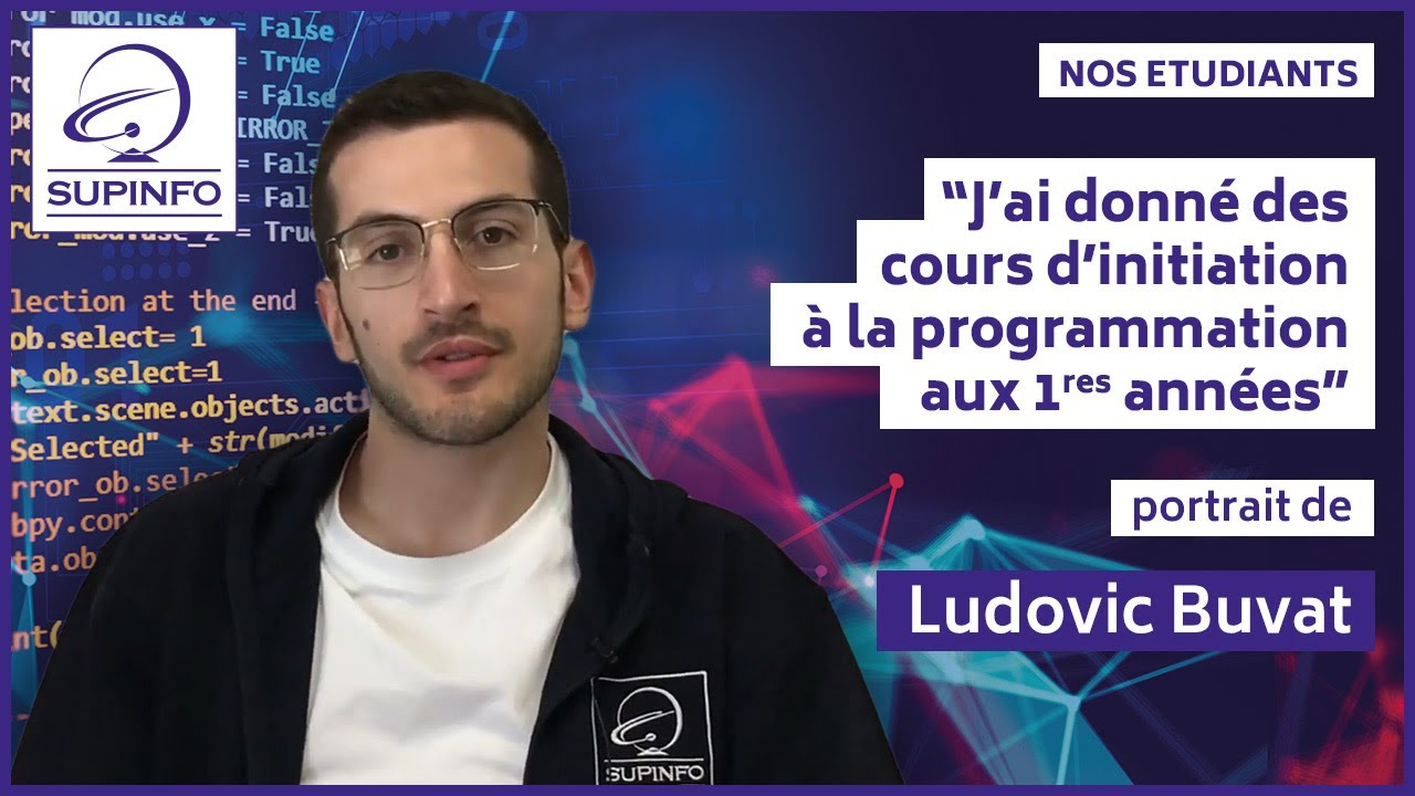Portrait d'Étudiant : Ludovic Buvat - YouTube
