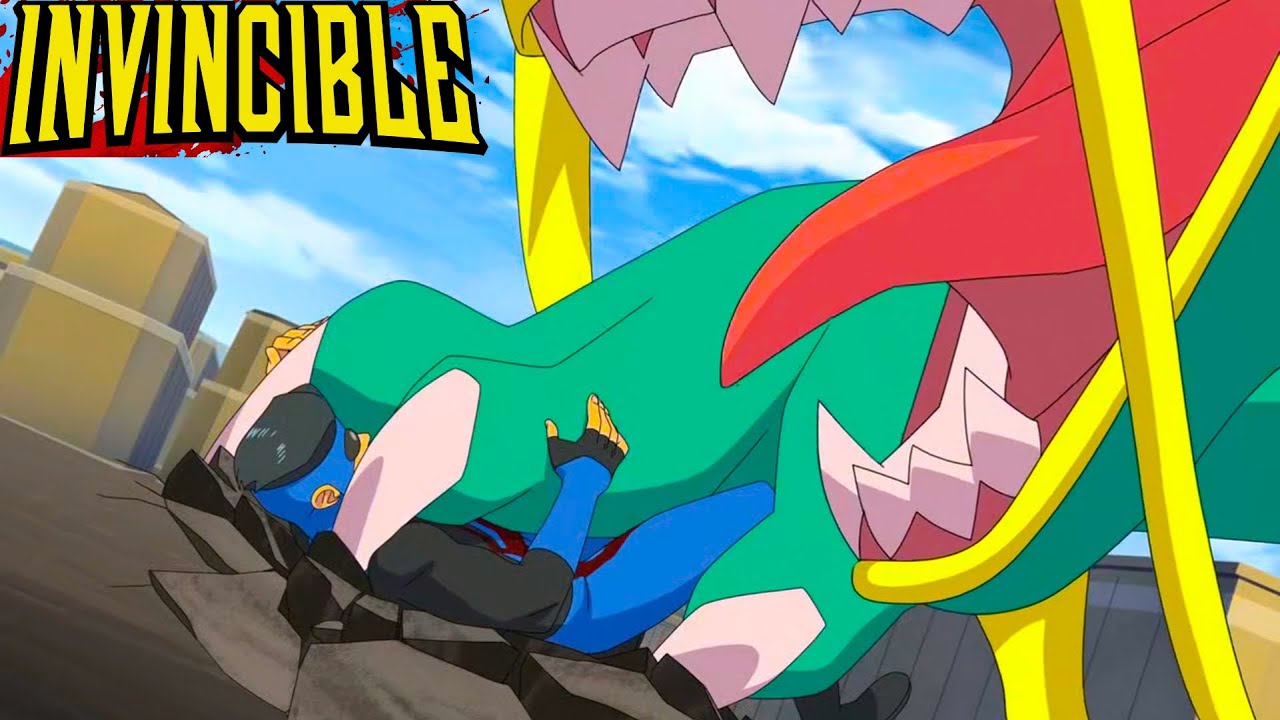 Mark and Eve Vs Mister Liu | Invincible Season 3 Episode 5 - YouTube